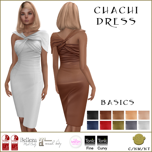 Second Life Marketplace - BM Chachi Dress Basics